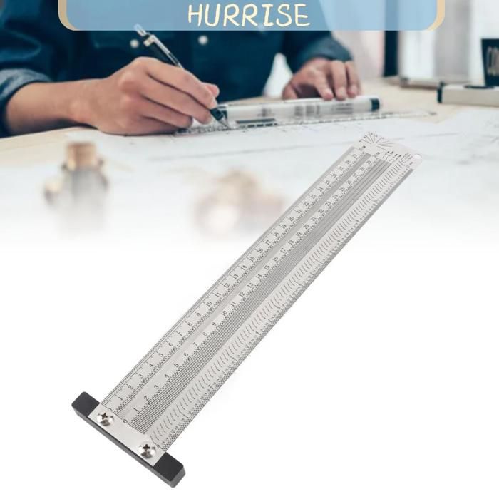 Tbest règle de traçage pour le travail du bois Règle de marquage ultra ...