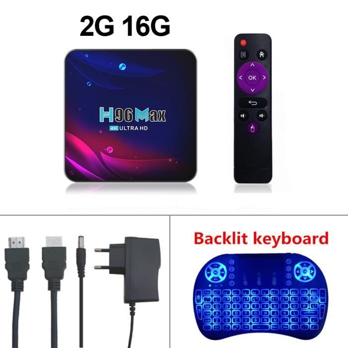 Ue Plug - 2G 16G FS - Android 11 TV Box 4K Android TV Box 2021 H96 MAX ...