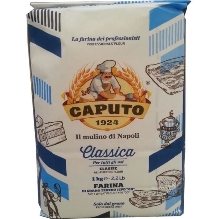 Farine Caputo Blu Type 00 Kg. 1 - Paquet 10 Pièces - Cdiscount Au quotidien