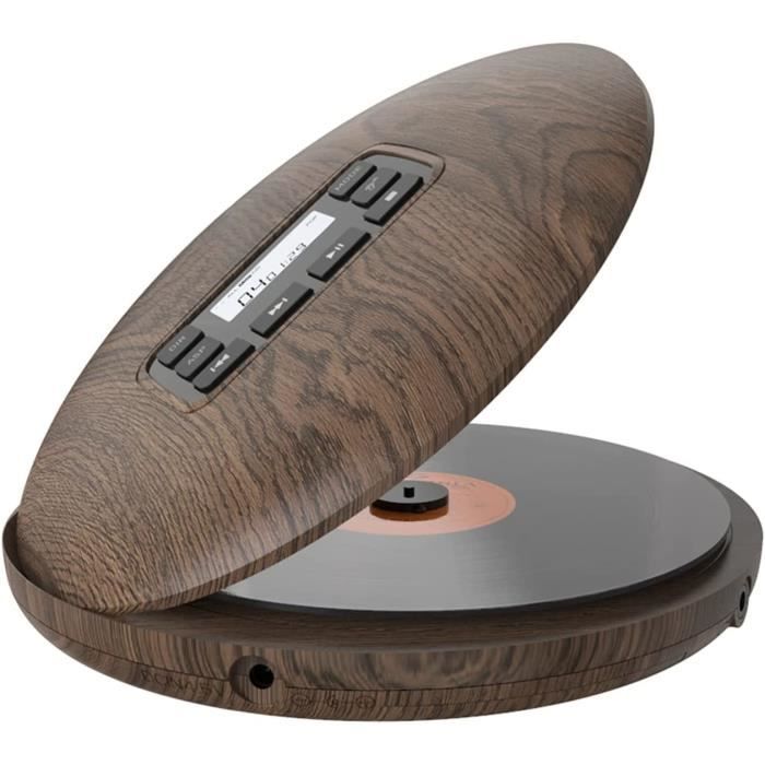 Lecteur CD Walkman Portable avec écran LCD Lecteur de Musique HiFi ...