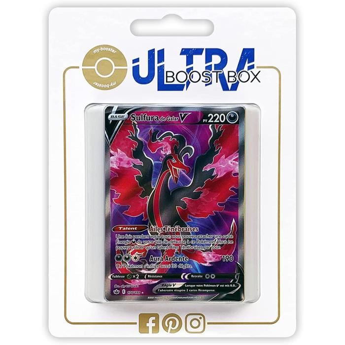 Sulfura de Galar V 176/198 Full Art - Ultraboost X Epee et Bouclier 6 ...