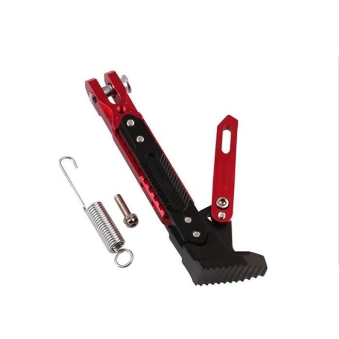 Béquille,Pied de stationnement réglable CNC en alliage d'aluminium pour ...