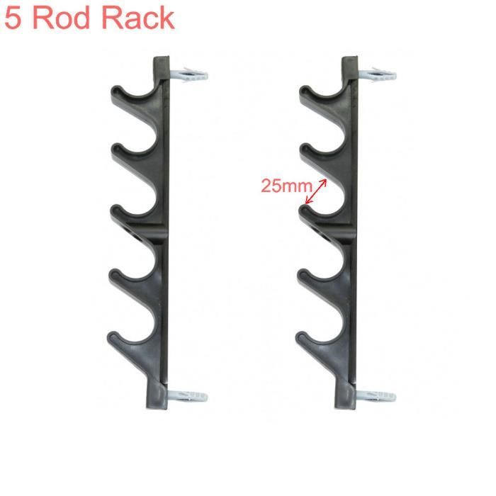 Matériel de pêche,Supports de canne à pêche horizontaux en plastique ...