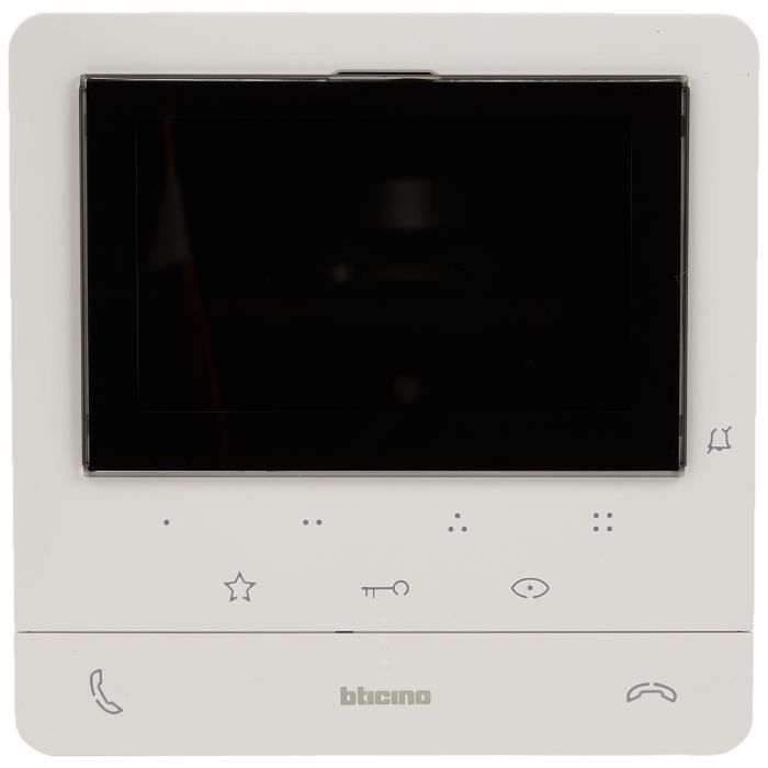 BTICINO - CLASSE 100 V16B - Station d'accueil sans fil avec écran LCD ...