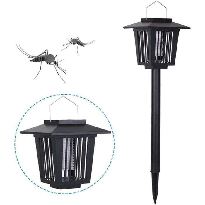 Tueur D'Insectes, Lampe De Tueur D'Insectes Zapper À Lumière Solaire ...