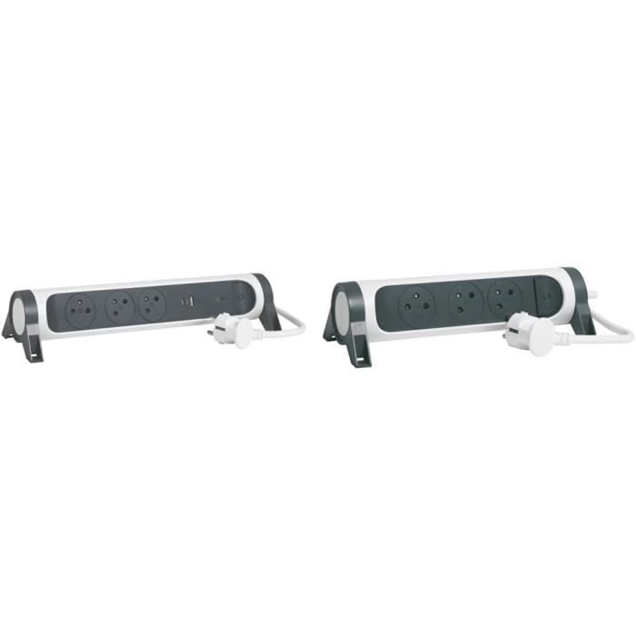 Rallonge Multiprise Rotative Avec 3 Prises De Courant Surface ...
