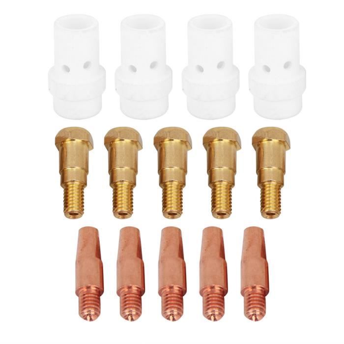 Kit de consommables pour torche de soudage MIG Binzel 36KD - DIOCHE - Embouts, supports et ...