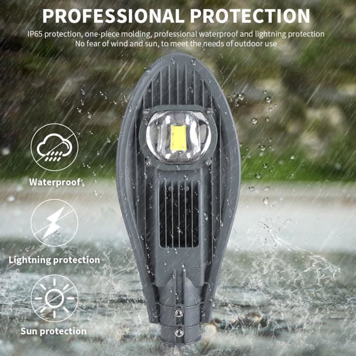 Lampadaire Routier Led, Lampe De Rue Led Street Road Pour Lampe De ...