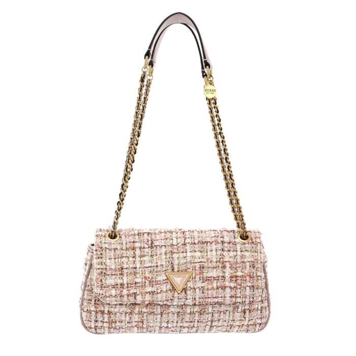 GUESS Giully Convertible Xbody Flap Ash Rose [230319] - sac à épaule ...