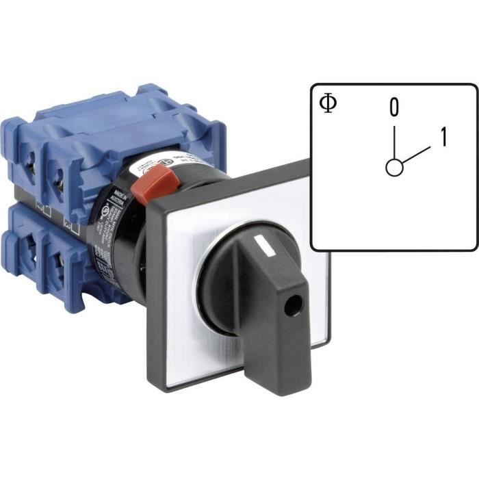 Kraus & Naimer CH10.A202.FT2 Interrupteur sectionneur 20 A 1 x 60 ...