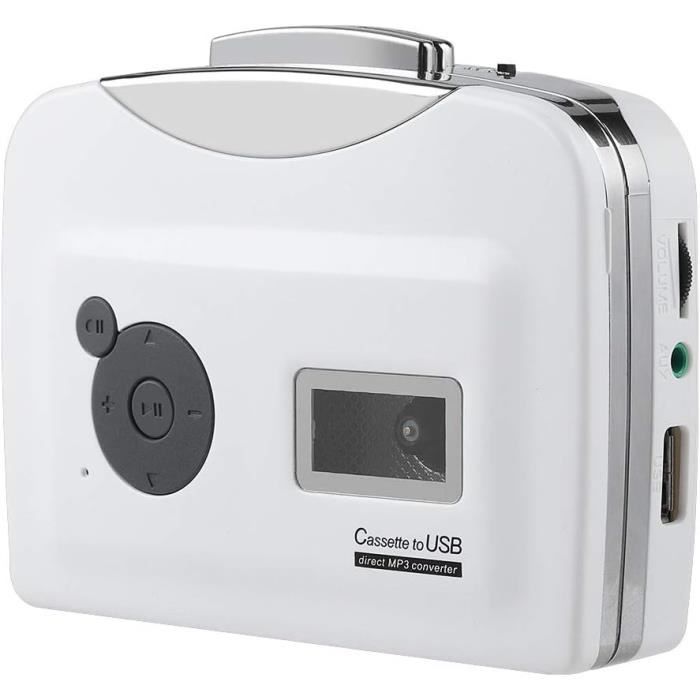 Nornward Lecteur De Cassette Portable, Convertisseur De Cassette Audio ...
