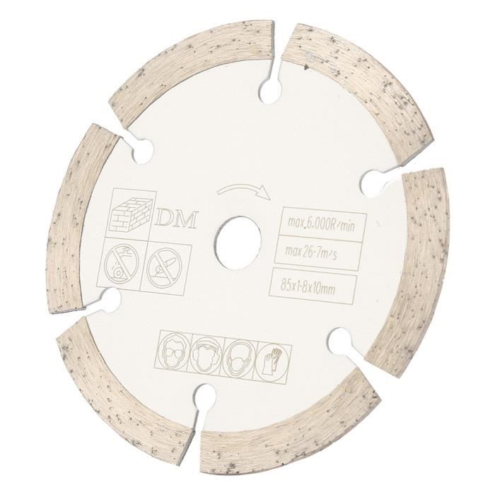 Lame de scie circulaire Scie circulaire diamantée Disque de coupe pour ...