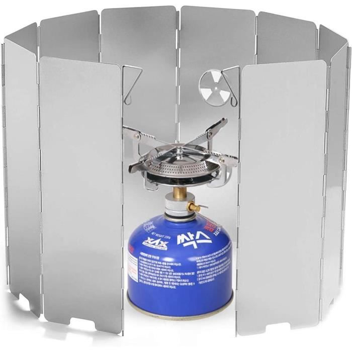 Pare-Vent Pour Réchaud De Camping,Pare-Vent Pour Poêle Pliant Extérieur ...