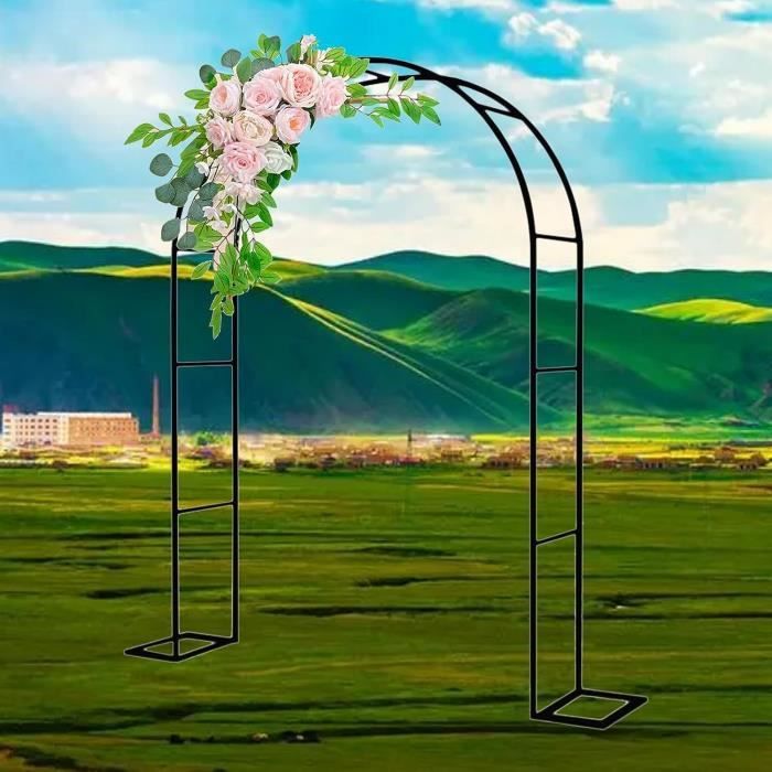 Arche Jardin En Métal, Arche À Rosiers Intérieures Et Extérieures Avec ...