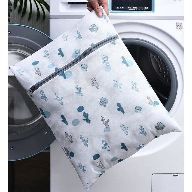 FILET DE LAVAGE,M 40-50cm--Sac de lavage imprimé, 5 tailles exquises ...