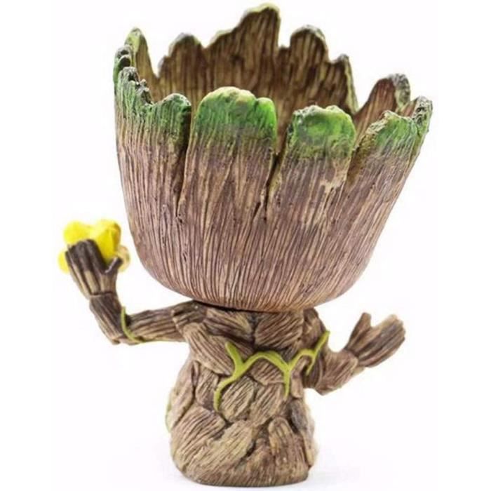 Pot de fleurs bébé Groot - Pot créatif pour plantes grasses ou cactus ...