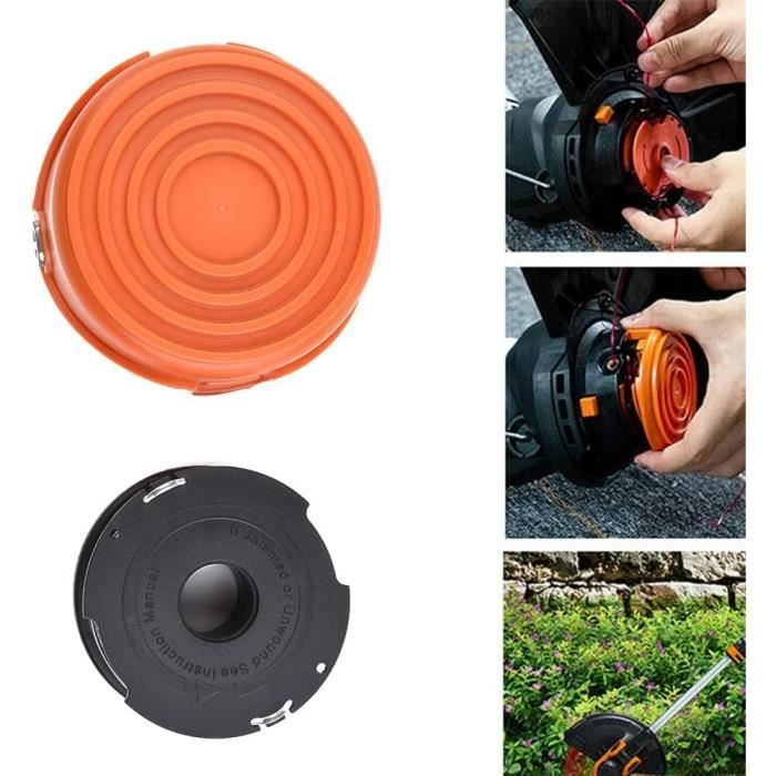 Bobine de fil de rechange pour débroussailleuse Black and Decker GL687 GL690, 1 bobine et ligne ...