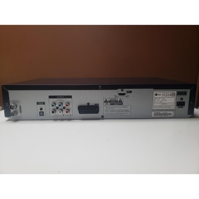 COMBINE COMBI MAGNETOSCOPE HDMI TUNER TNT LG RCT689H GRAVEUR DVD ...