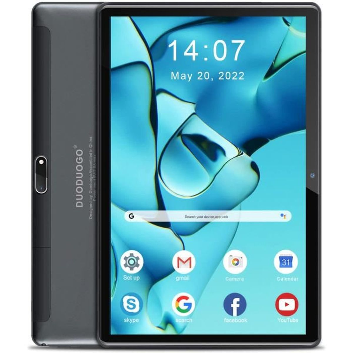 5G Tablette Tactile 10 pouces Android 11 4Go + 64Go/128G 5G WiFi ...