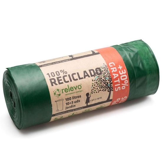 Sacs Poubelle 100% Recyclés, Très Résistant 100 L, 13 Pièces[J78] - Cdiscount Au quotidien
