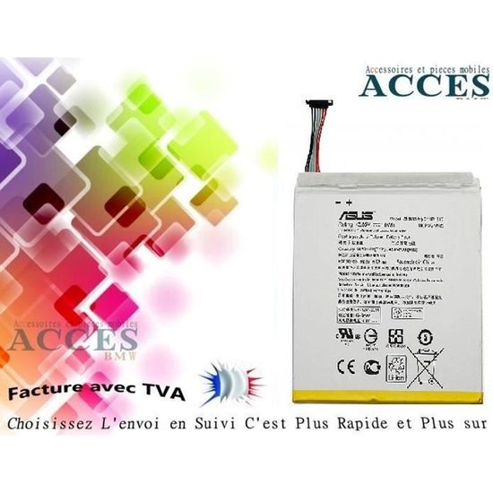Originale Batterie Asus C11P1517 pour Zenpad 10 Z300M Z300CNL Z301M ...