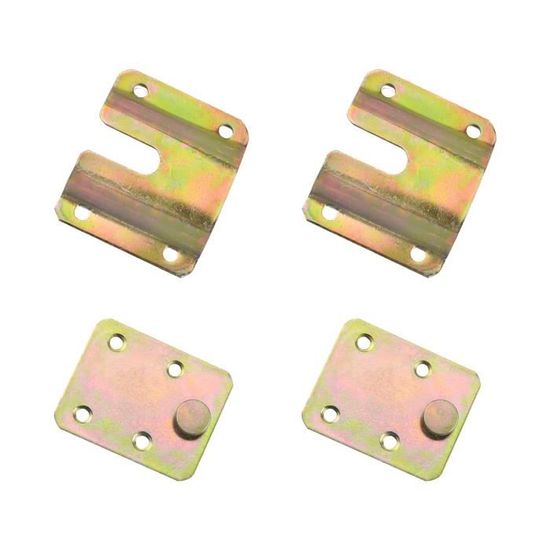 Supports de Rail de Lit en Métal à Ressort pour Meubles - Charnières de ...