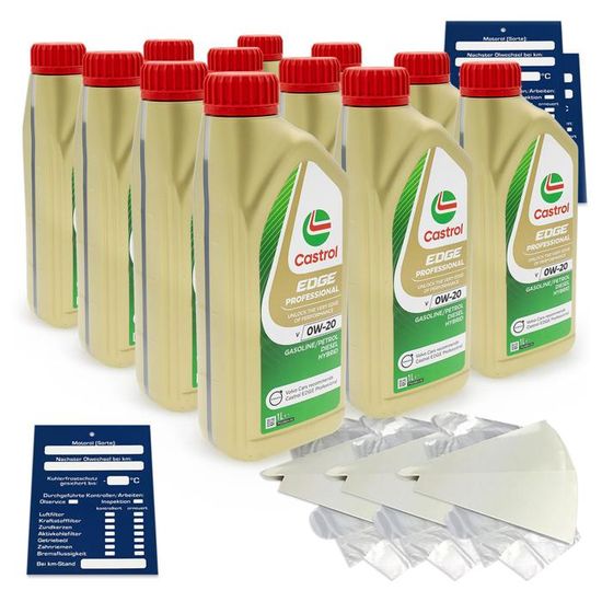 12 litres d'huile moteur Volvo Castrol Castrol - Cdiscount Auto