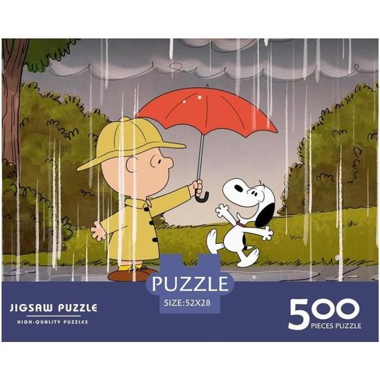 Snoopy Puzzles Adulte Puzzle 1000 Pieces Dessin Animé Pour Adultes Et ...