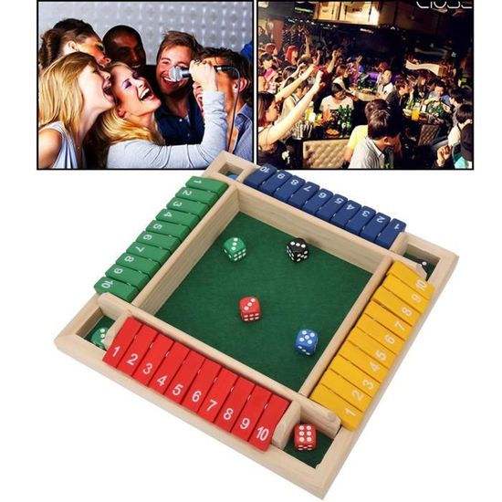 Jeu de dés en bois KEENSO - Mathématiques - Pour enfants et adultes ...