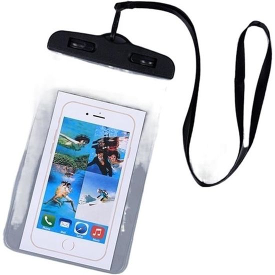Pochette Étanche Pour Téléphone - TRAHOO - Universel Transparent Sac ...