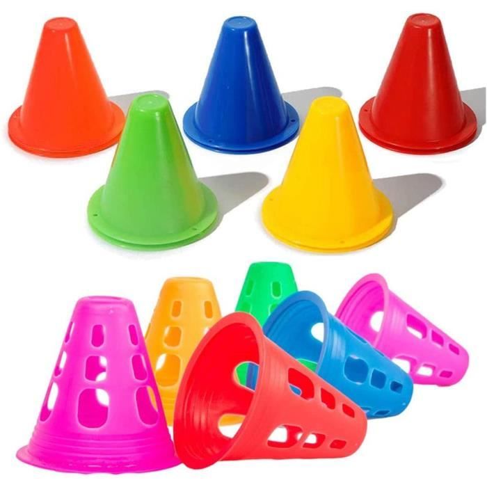 Plots de Marquage, Haute Visibilité Cônes De Slalom de marqueurs avec ...
