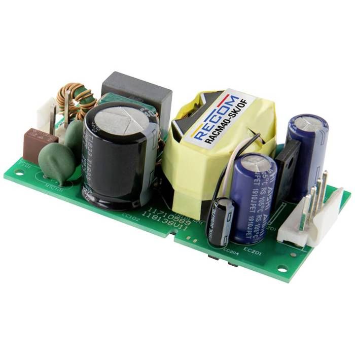 RECOM RACM40-15SK/OF Module d'alimentation CA/CC, ouvert 15 V 2.667 A ...