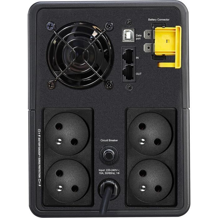 Onduleur APC Back UPS 2200VA BX2200MI-FR - Batterie de Secours et Protection Contre Les ...