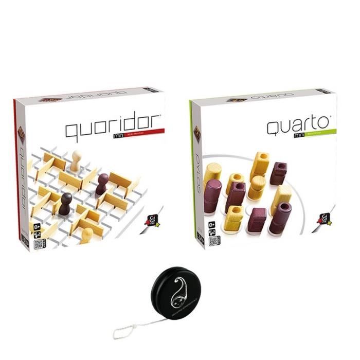 Lot de 2 Jeux Gigamic: Quarto Mini+Quoridor Mini+ 1 Yoyo Blumie 2294 - Cdiscount Jeux - Jouets