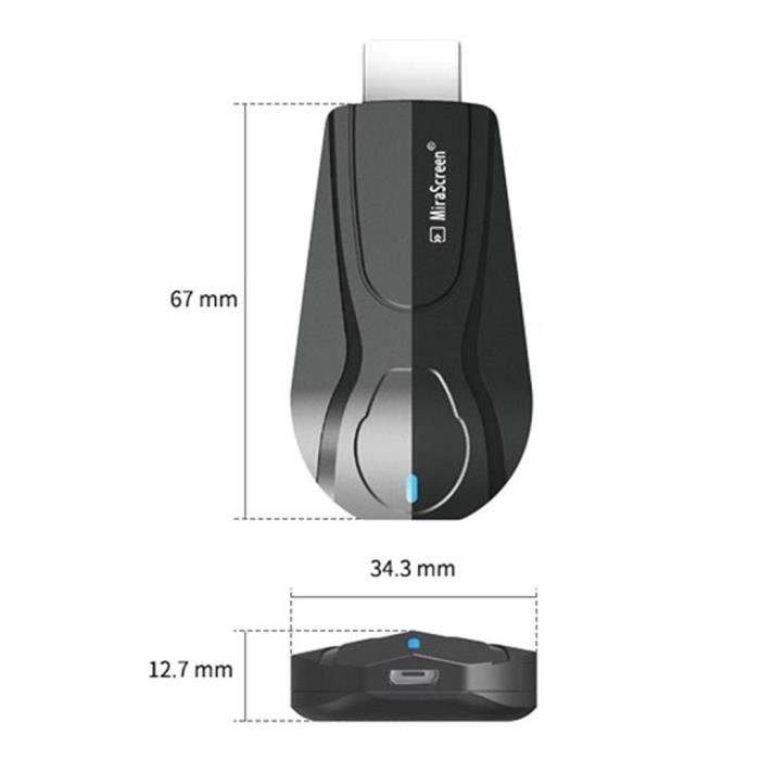 Récepteur-décodeur,K11 – Dongle récepteur sans fil pour télévision, HD ...