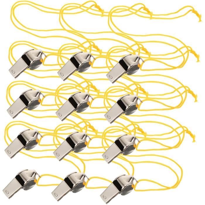 12 Pièces Sifflet De Sport Sifflet De Gymnastique Sifflets D'Escalade ...