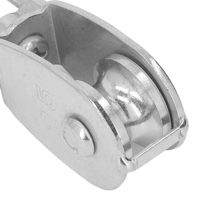 Bloc De Poulie Simple Lot De 2 Poulies Simples M25, Avec 2 Crochets À ...