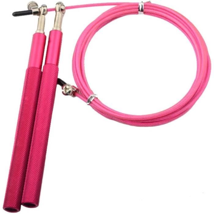 Corde A Sauter Crossfit Rosecorde À Sauter À Grande Vitesse Sautant La ...