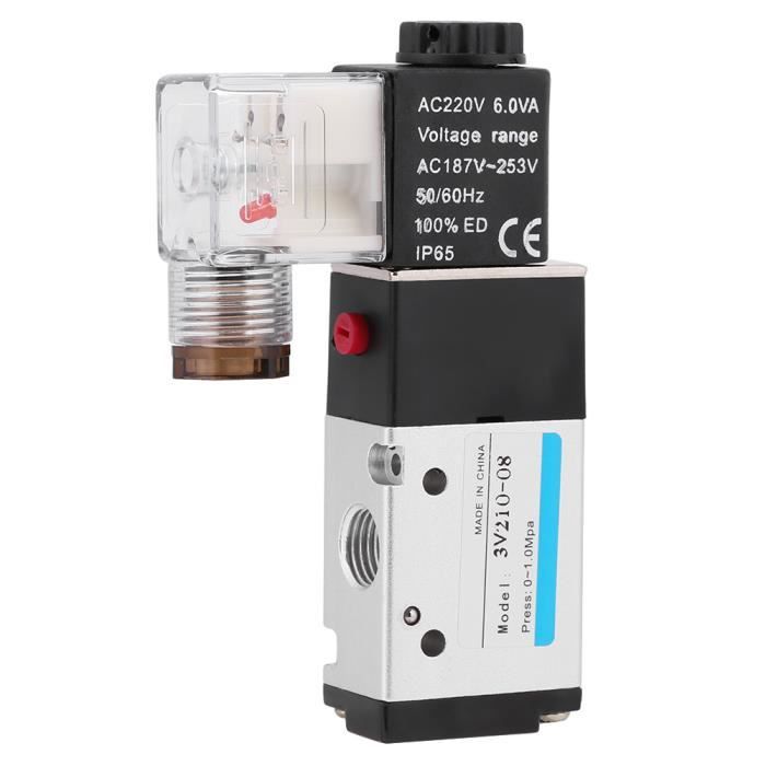 ROM Valve Solénode 3 Voies 2 Positions, Structure À Colonne Coulissante ...