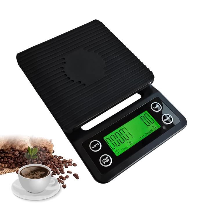 Balance À Café Avec Minuterie, Mini Balance Numérique Rechargeable Par ...