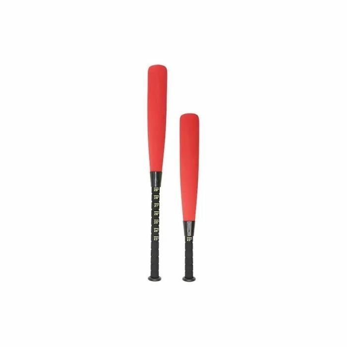 Batte de baseball en mousse réglable Softee - rouge/noir - TU ...