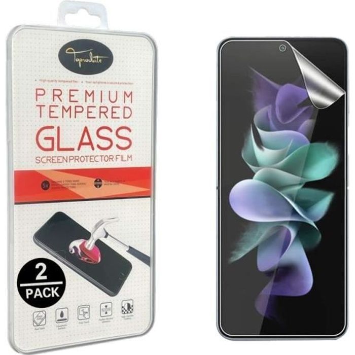 [2pack] Film de protection souple pour Samsung Z Flip 4 [Toproduits ...