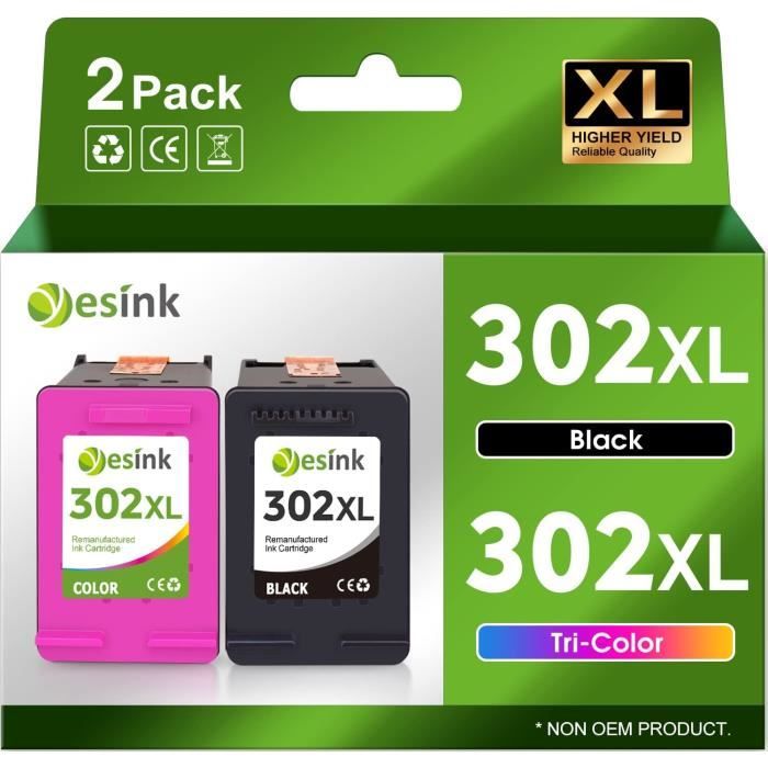 302Xl Remplacement Pour Cartouche Hp 302 Encre Hp 302 Hp 302 Xl ...