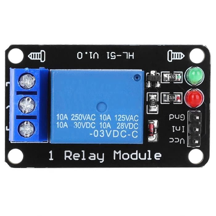 VBESTLIFE 1 module relais Composant électronique, Module de relais 3.3V ... VBESTLIFE 1 module relais Composant électronique, Module de relais 3.3V ...