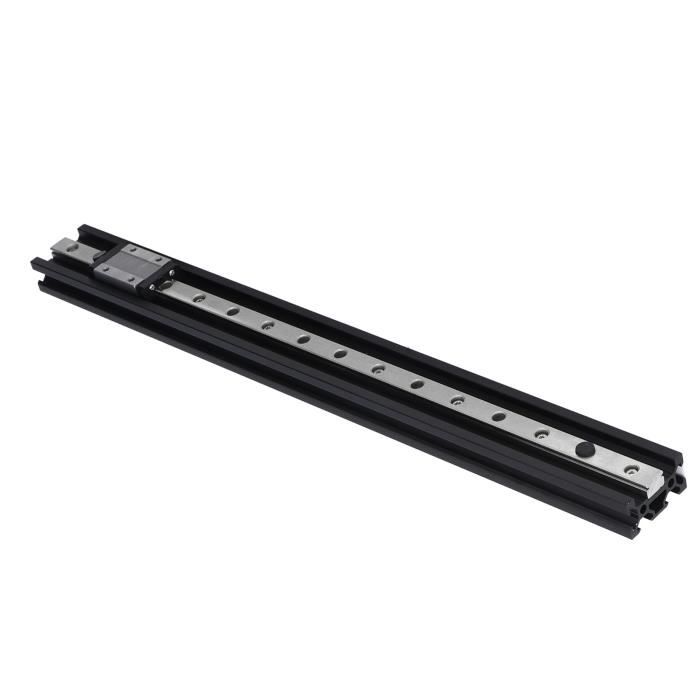 ZJCHAO Rail profilé en aluminium Rail Linéaire d'Extrusion 12H ...