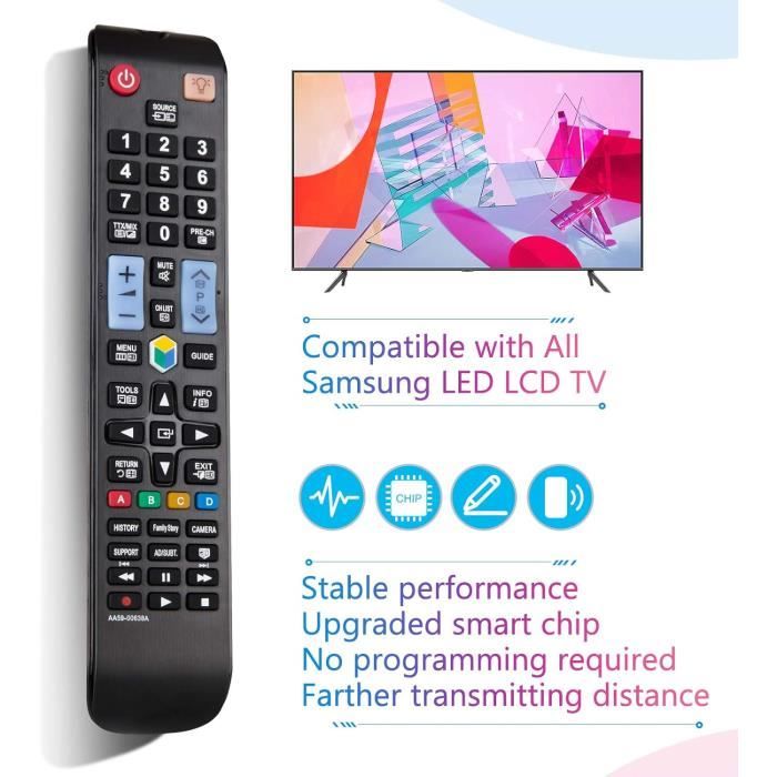 Télécommande Universelle Pour Toutes Les Télécommandes Samsung Smart Tv ...