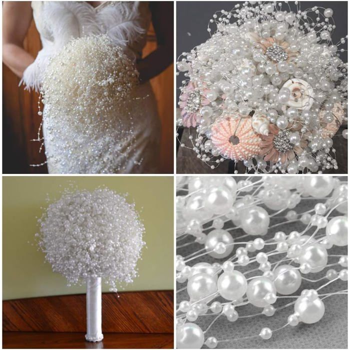 Guirlande de perles de 30 m, joli fil de perles, pour décoration de ...