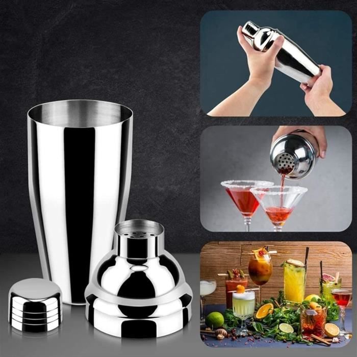 Shaker À Cocktail Ensemble De 8 Shakers À Cocktail Ensemble De Barman ...