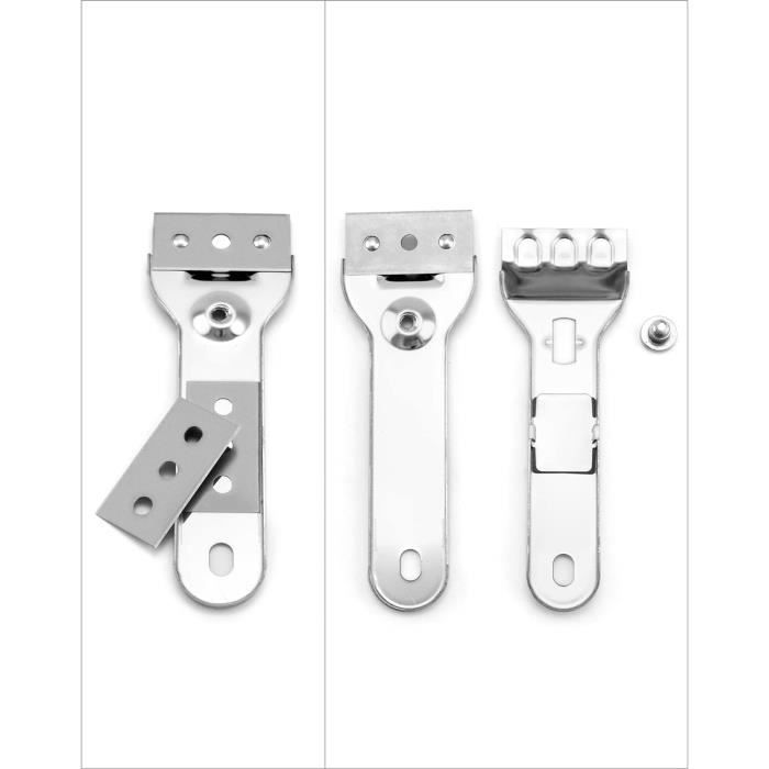 Grattoir En Inox, Idéal Pour Nettoyer Les Plaques En Vitrocéramique Et ...