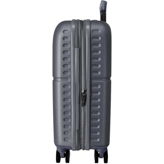 Highlight Valise De Cabine Bleue 40 X 55 X 20 Cm Rigide Abs Fermeture ...